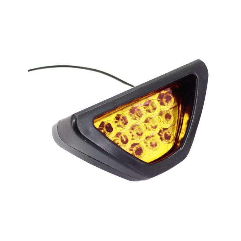 Universal Triangle Warning LED Warning Lamp (Yellow) - Autostyle ...