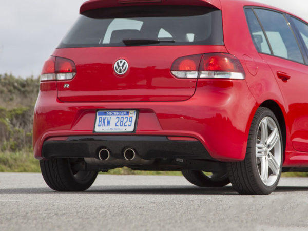 VW Golf Mk6 R Replacement Rear Bumper with Diffuser - Autostyle ...