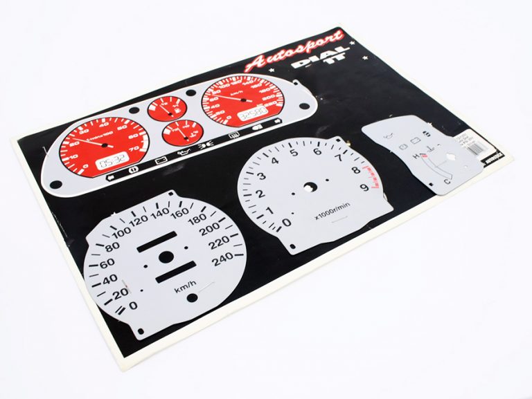 Instrument Cluster Dial Kit for Toyota RSI 20v - Autostyle Motorsport ...