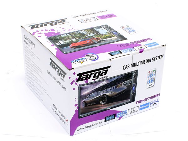 Targa TID-MAN7CPAA 7" In-Dash Car Radio Media System with Android ...