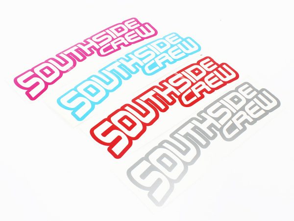 SouthSide Crew Vinyl Sticker 30x8.5cm (pair) - Autostyle Motorsport ...