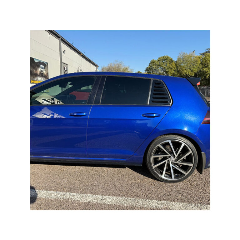 VW Golf Mk7 Side Window Louver Panels (stick on design) - Autostyle ...