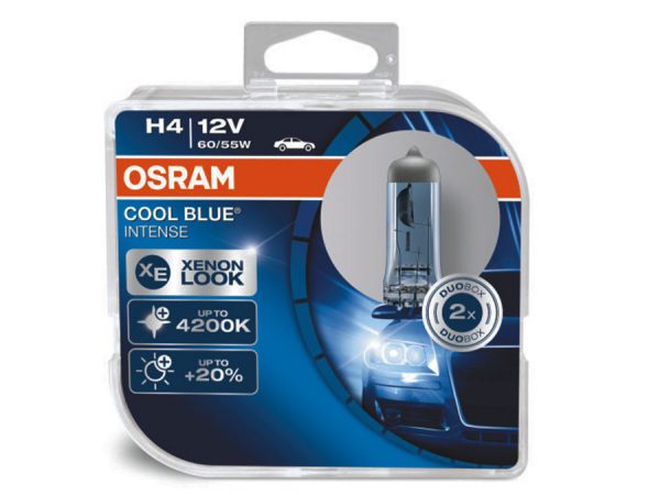 Osram Cool Blue Intense H4 Bulb Set - Autostyle Motorsport South Africa