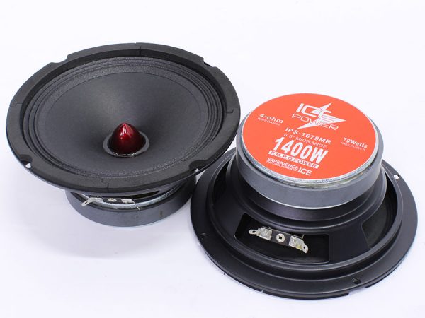Ice Power IPS-1678MR 6.5" 70rms Midrange Bullet Speaker - Autostyle ...