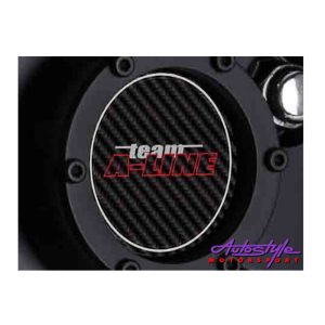A-Line Replacement Carbon Fibre look Wheel Decal (56mm) - Autostyle ...