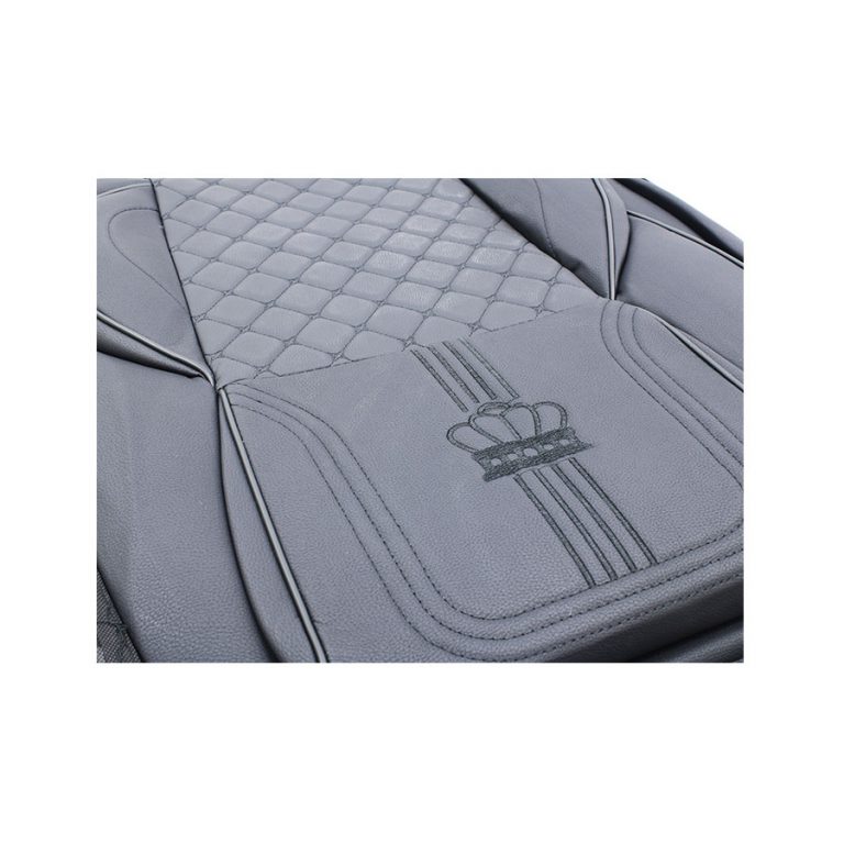 Premium PU Leather Design 11 piece Seat Cover Set (black) - Autostyle ...