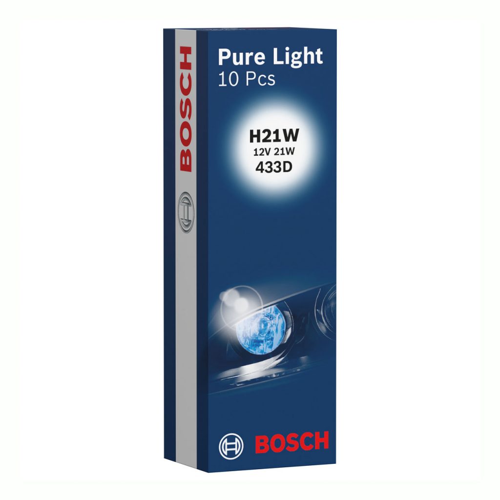 Bosch Headlight Bulb Pure Light Automotive Bulb H21W 12V 21Watt ...