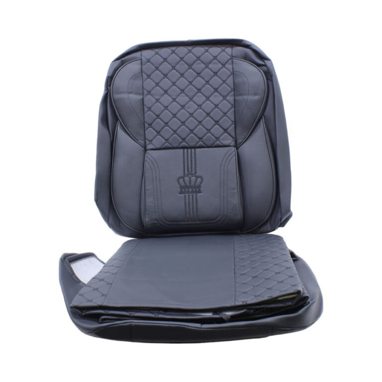 Premium PU Leather Design 11 piece Seat Cover Set (black) - Autostyle ...