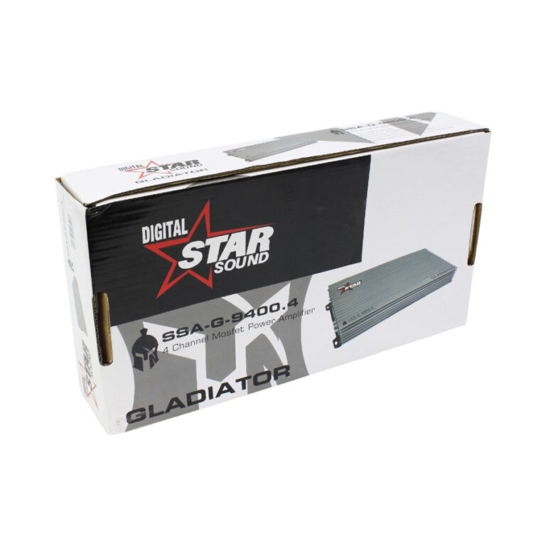 Starsound SSA-G-9400.4 Gladiator Series 65rms x 4 Amplifier - Autostyle ...