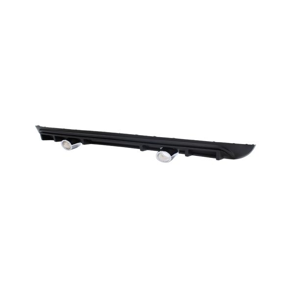 VW Polo Vivo Rear Bumper Diffuser - Double Exhaust Pipe - Autostyle ...