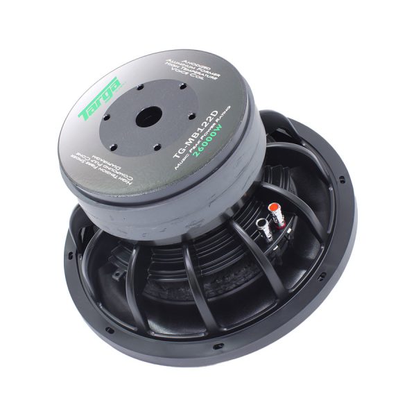 Targa TG-MB122D 12" Mamba Series 26000w Dual 2ohm Subwoofer - Autostyle ...
