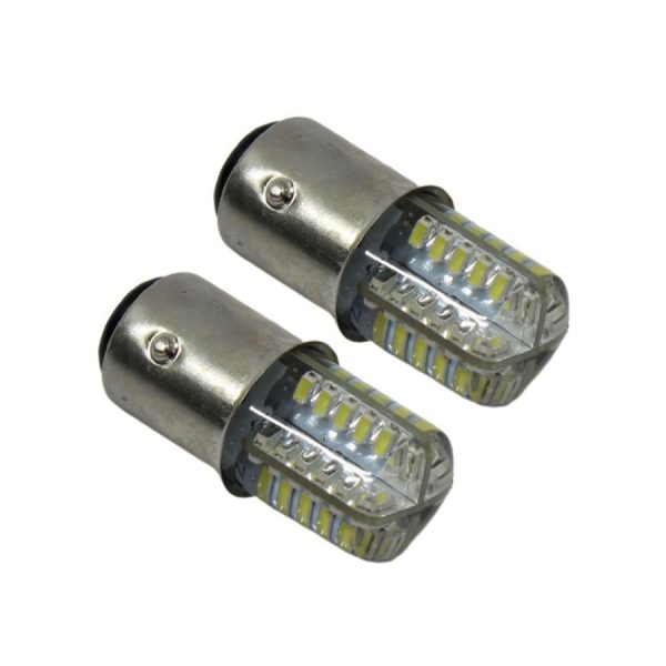 Double Contact 48 LED SMD Bulbs - White (pair) - Autostyle Motorsport ...