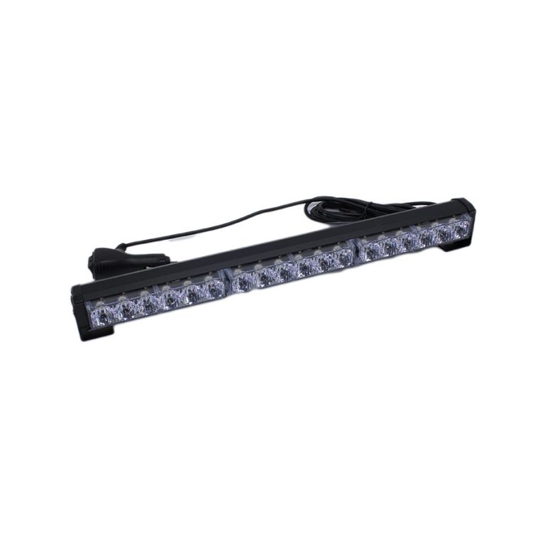 Roof Mount Emergency Strobe Light Stripe - White - 430 x 55mm ...