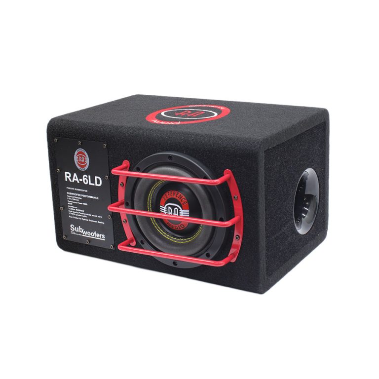Reference Audio RA-6LD 6.5" 800w/400rms Subwoofer with Ported Enclosure ...