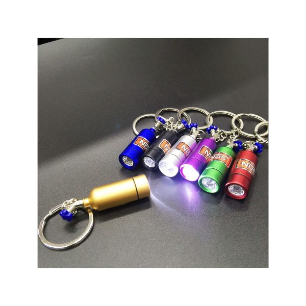 NOS Performance Novelty Keyring with LED Torch (Black) - Autostyle ...