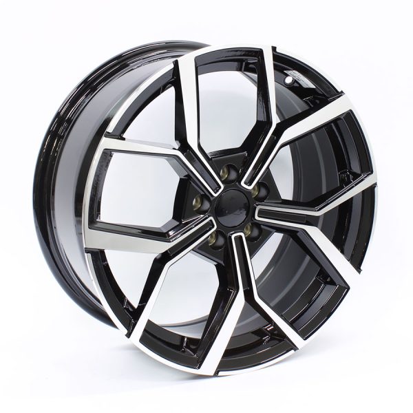 17" QS 5563 5/100 Black Machine face Alloy Wheels - Autostyle ...