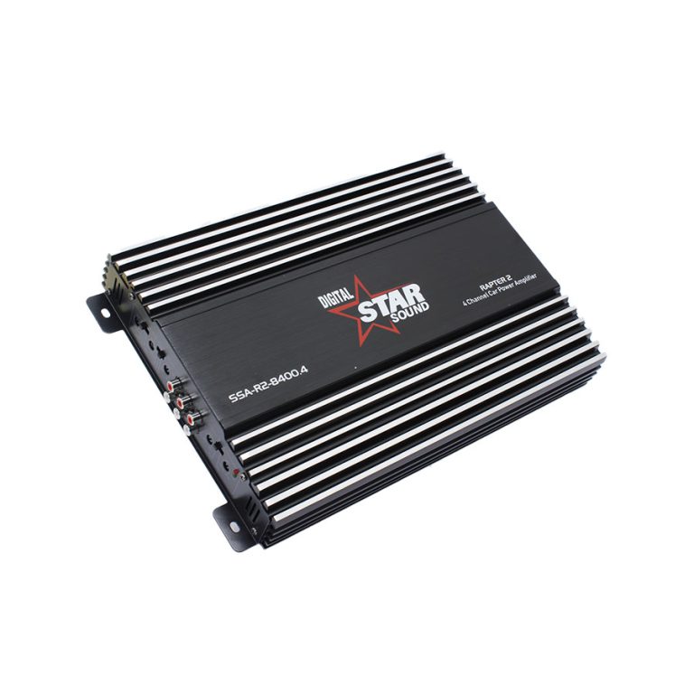 Starsound SSA-R2-8400.4 Raptor Series 8400w 4channel Amplifier ...