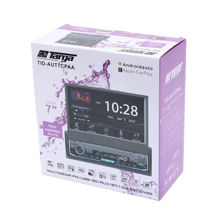 Targa TID-AUT7CPAA 7" In-Dash Motorized Media Player - Autostyle ...