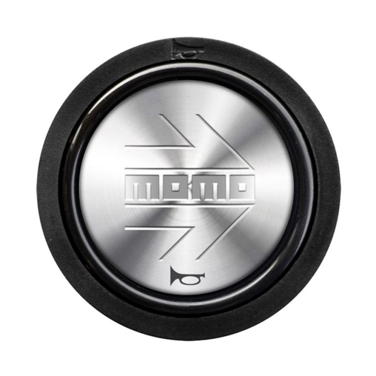 Momo HOARW10SILCHF Brushed Silver Hooter Button for Steering Wheels ...