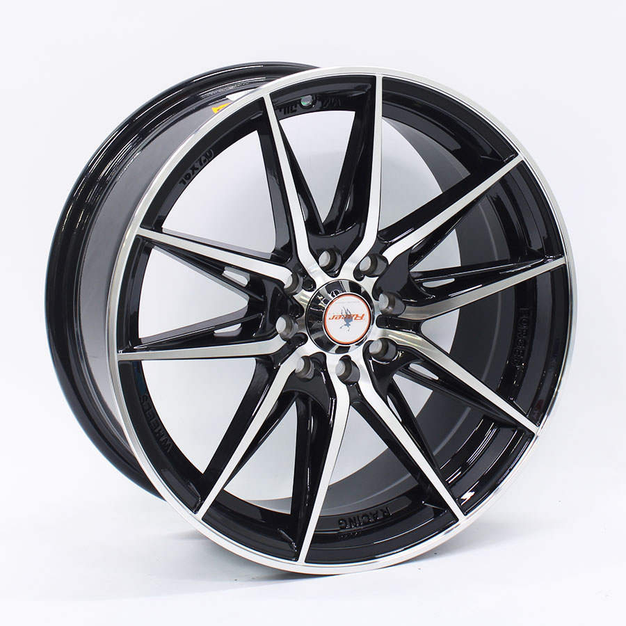 Mags & Wheels - 16" Racing Hart Aiden 4/100 & 4/108 Black Machine Face ...