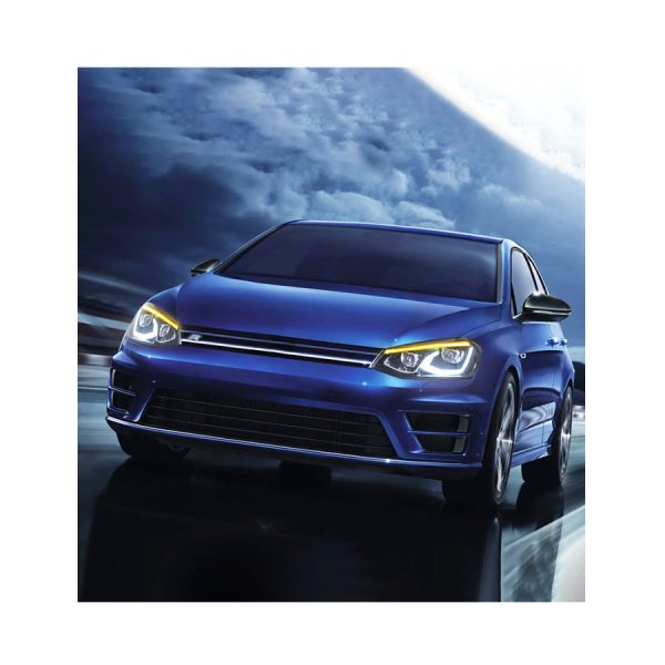 Headlights For Volkswagen VW Golf 7 / MK7 2014-2017 with Animation and ...