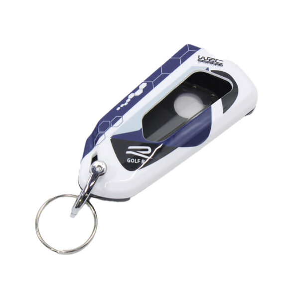 Nex VW Golf mk7 Key Cover with Silver & Black Leather Finish ...