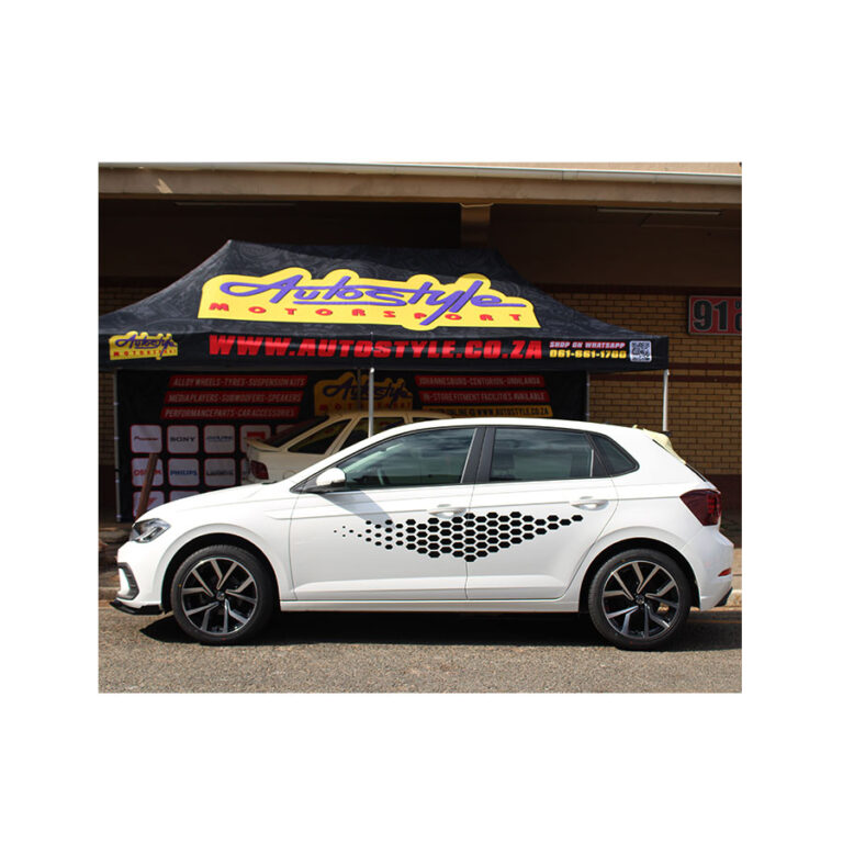 VW Touring Car Racing (TCR) Design Vinyl Sticker kit for Doors ...