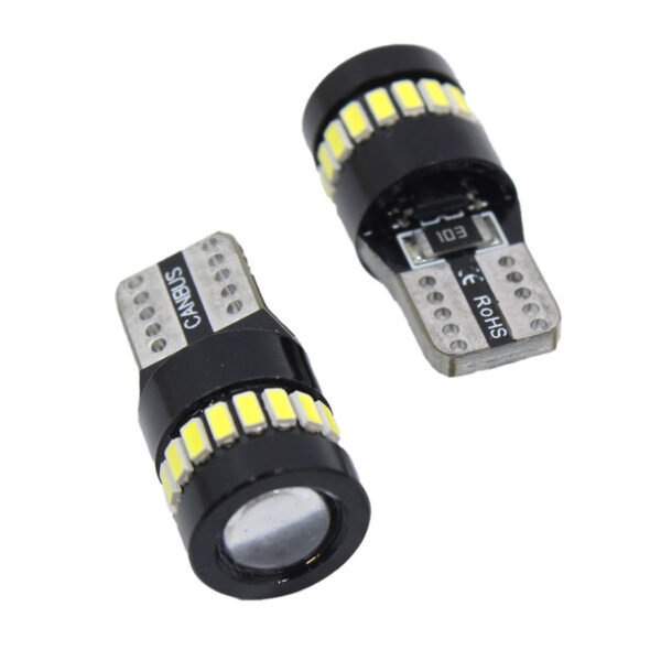 Wedge Push In 18SMD LED White Bulbs with Canbus (pair) - Autostyle ...