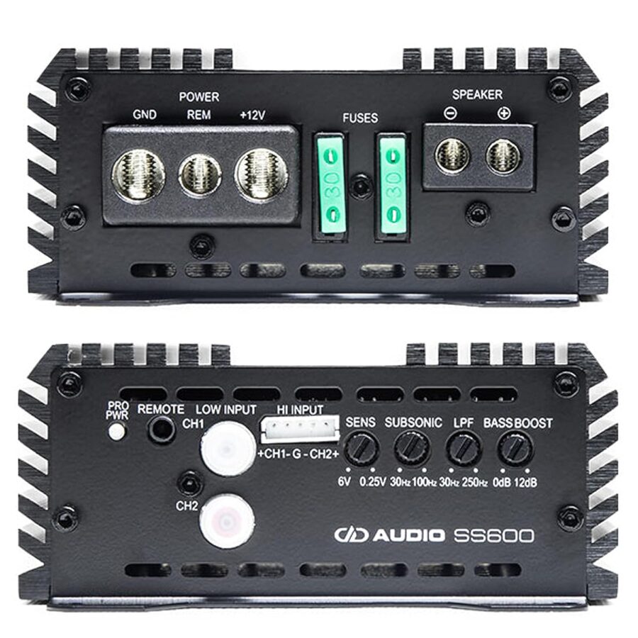 Digital Design SS600.1 600w rms Super Small Monoblock Amplifier - Autostyle Motorsport South Africa