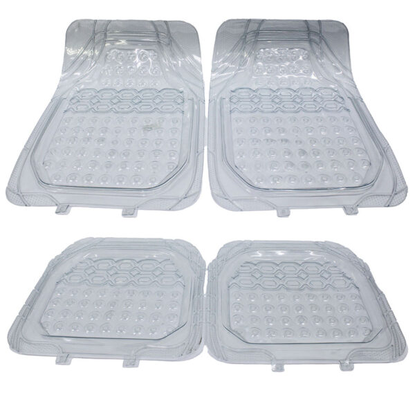 Transparent Clear PVC 4piece Car Floor Mats Set - Autostyle Motorsport ...