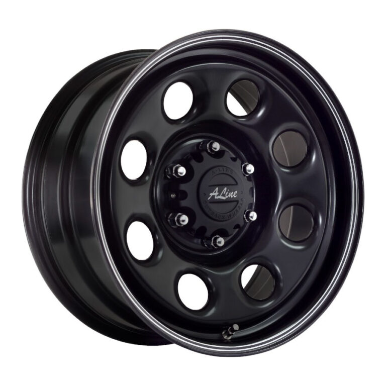 17" A-Line Soft8 6/139 CB93.1 Satin black Alloy Wheels - Autostyle ...