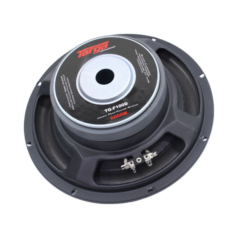 Targa TG-F100D 10" Flat Series 6000w DVC Subwoofer - Autostyle ...