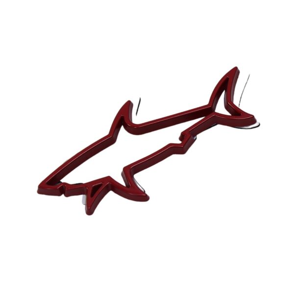 Shark Chrome Adhesive Badge - Autostyle Motorsport South Africa