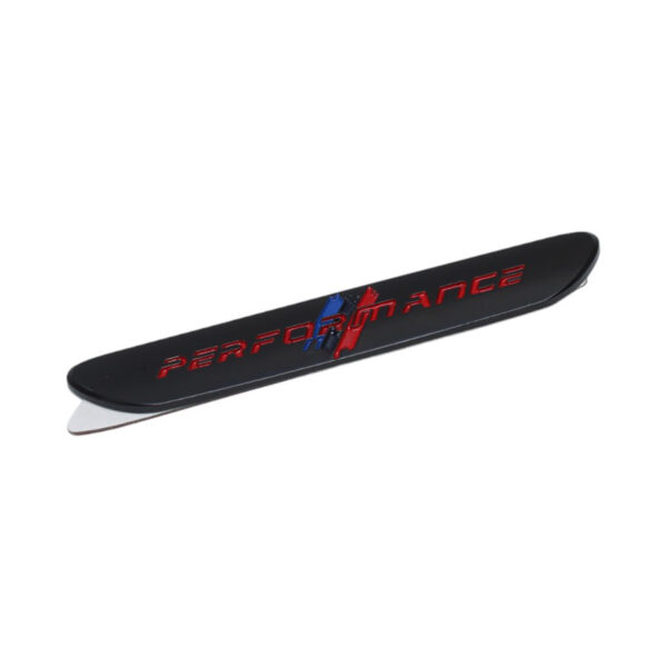Motorsport Performance Fender Badge (black & red) - Autostyle ...