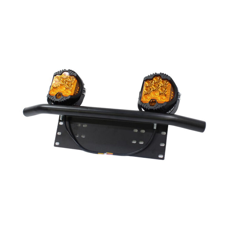 Amber LED Spotlamps with Mini Strobe including Mounting Bar - Autostyle ...