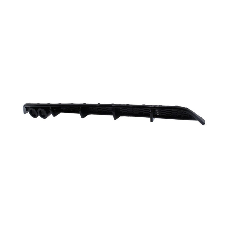 VW Polo 8 Gloss Black Rear Diffuser with Double Tailpipe Outlet ...