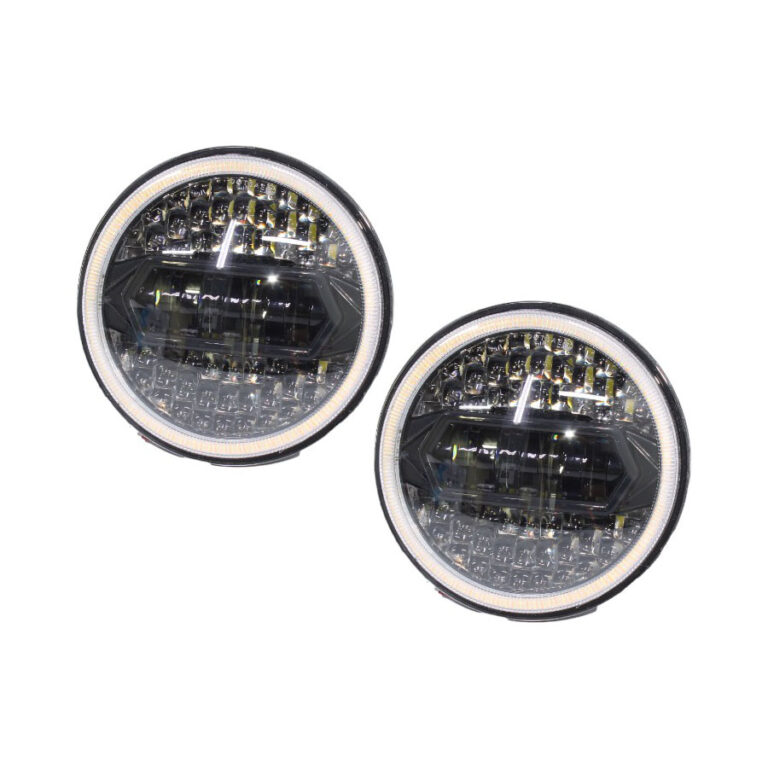 7-Inch Spider Eye Design Headlights with Hi Beam (Pair) - Autostyle ...