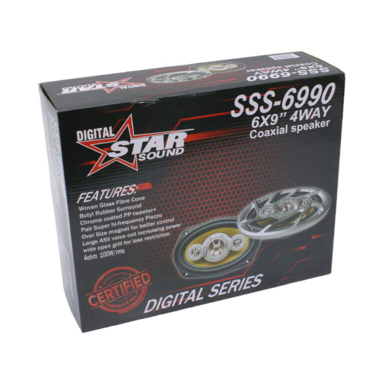 Starsound SSS-6990 Digital Series 6x9" 100rms 4way Speakers - Autostyle ...