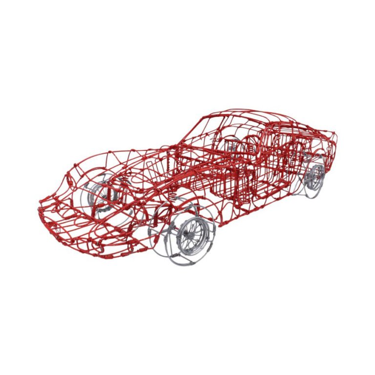 Handcrafted Wire Mesh Ferrari 250 GTO Model Car - Autostyle Motorsport ...