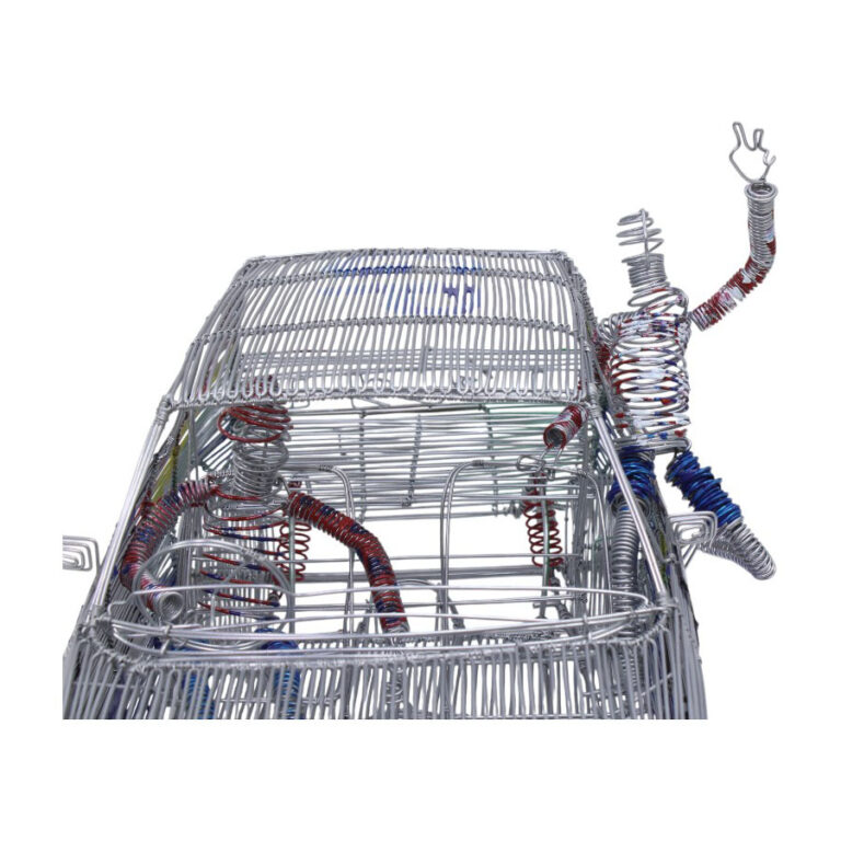 Handcrafted Wire Mesh Red Bull VW Golf Mk1 Model Car - Autostyle ...