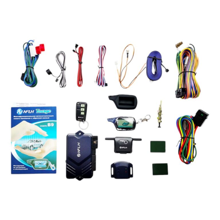 Starline Twage B9 Vehicle Security System with LCD Remote - Autostyle ...