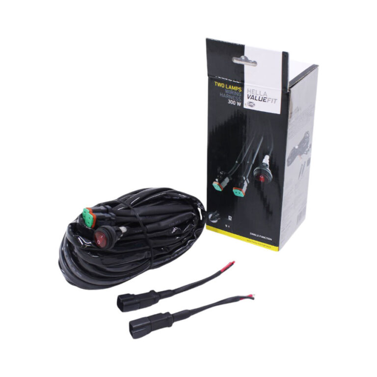 Hella KB1011 LED Driving Spotlight Wiring Harness with Switch ...