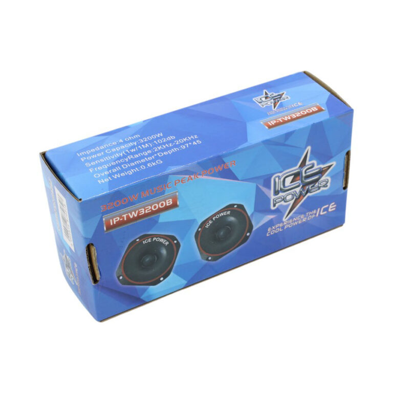 Ice Power IP-TW3200B 3200W Bullet Tweeters - Autostyle Motorsport South ...