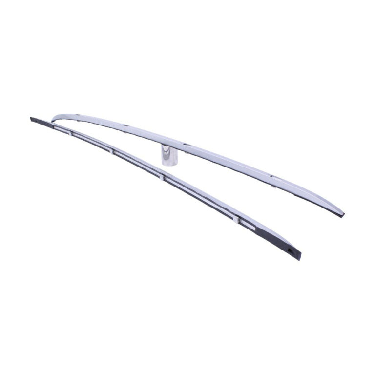Universal Curved Design Roof Rails (clips onto existing track) - Silver ...