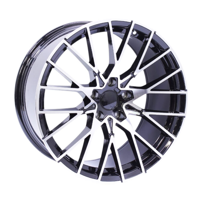 19" GR 93745 5/120 Black Machine Face Alloy Wheels - Autostyle ...