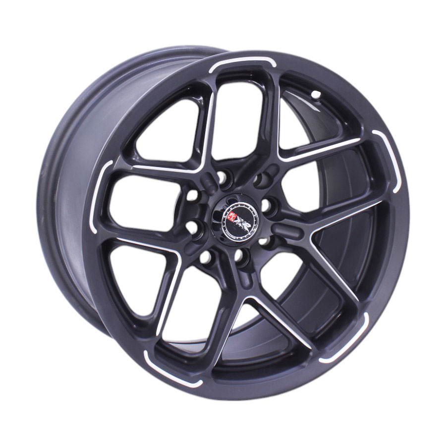 15" Phoenix 4/100 & 4/114 Matt Black + Machine Alloy Wheels - Autostyle ...