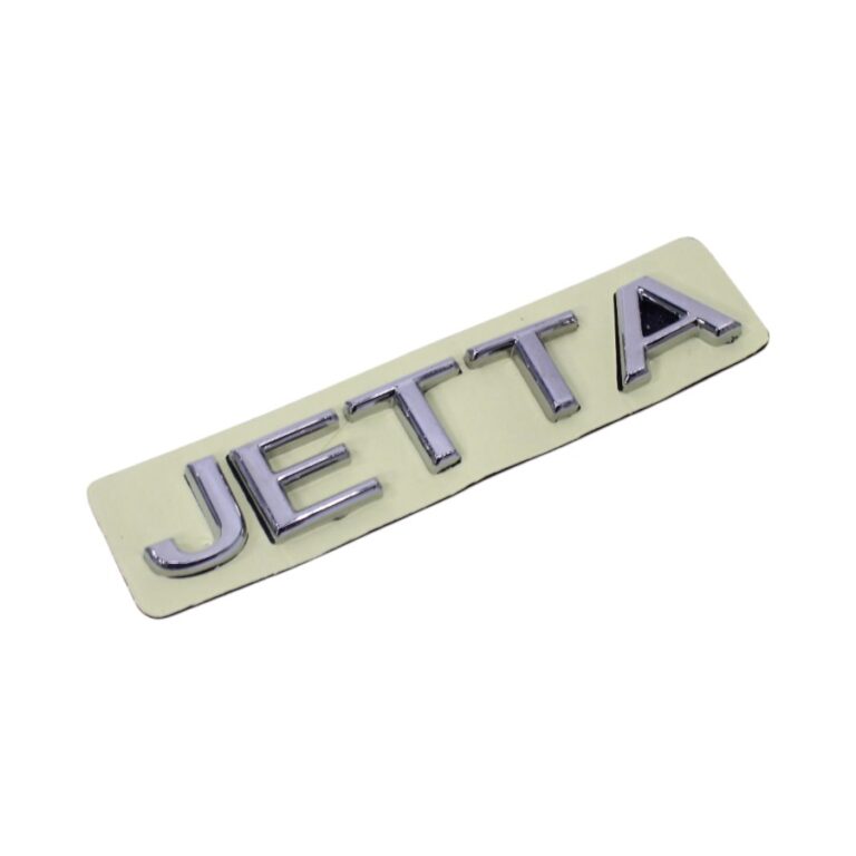 Chrome Jetta Letters Sticker Badge (9x1.5cm) - Autostyle Motorsport ...