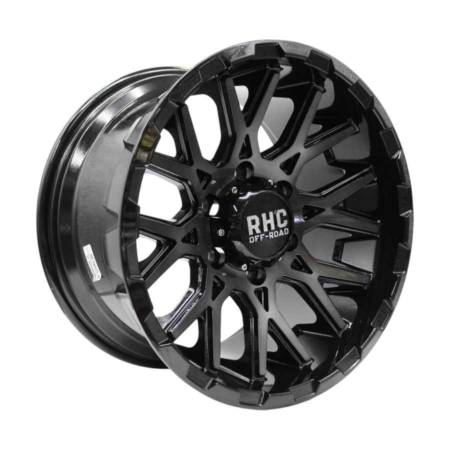 17" Racing Hart Dominator 6/139 Gloss Black Alloy Wheels - Autostyle ...