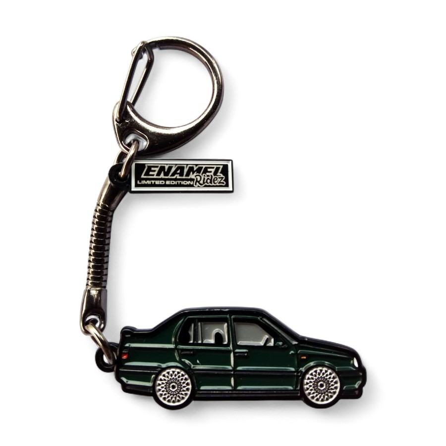 VW Jetta VR6 Green - Die-Cast Enamel Keychain - Autostyle Motorsport ...