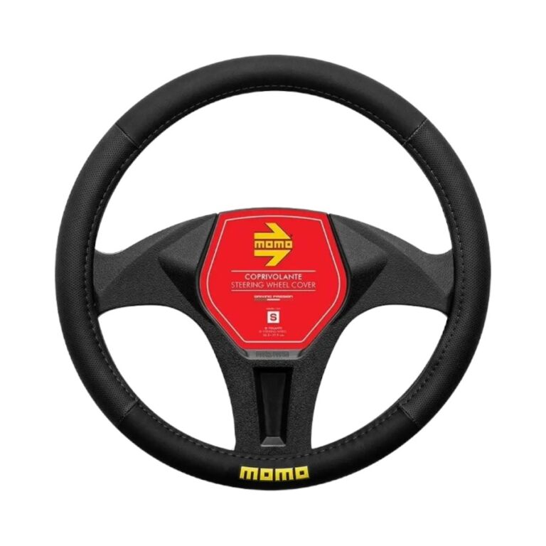 Momo Easy Black Steering PU Wheel Cover - Autostyle Motorsport South Africa